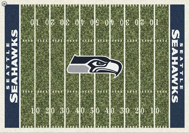 Seahawks rug