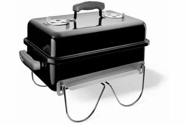 Pi bon opsyon griye: Weber Go-Anywhere Charbon Grill