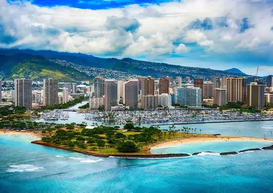 Pensioen in Honolulu, Hawaii