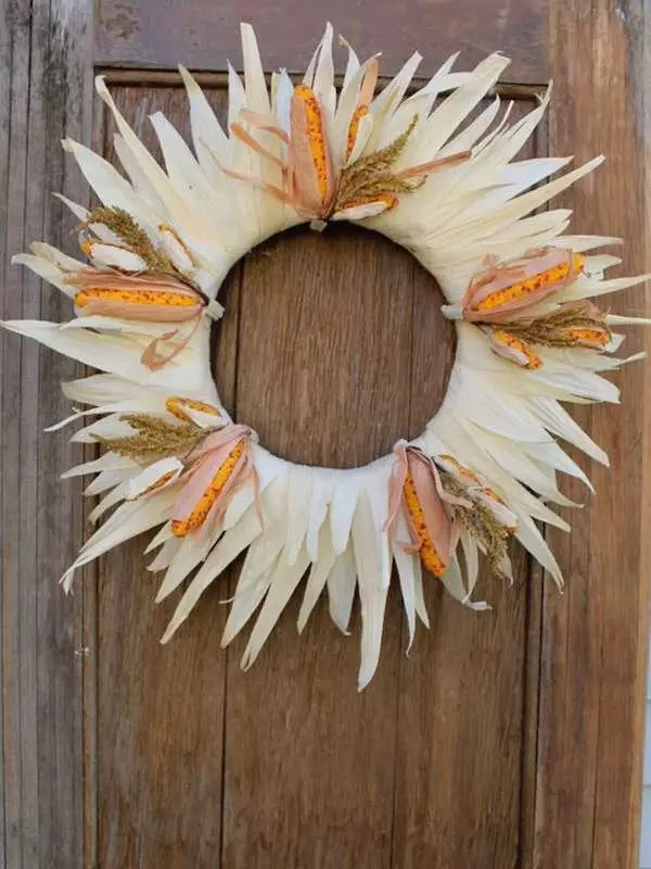 Corn Husk Wreath