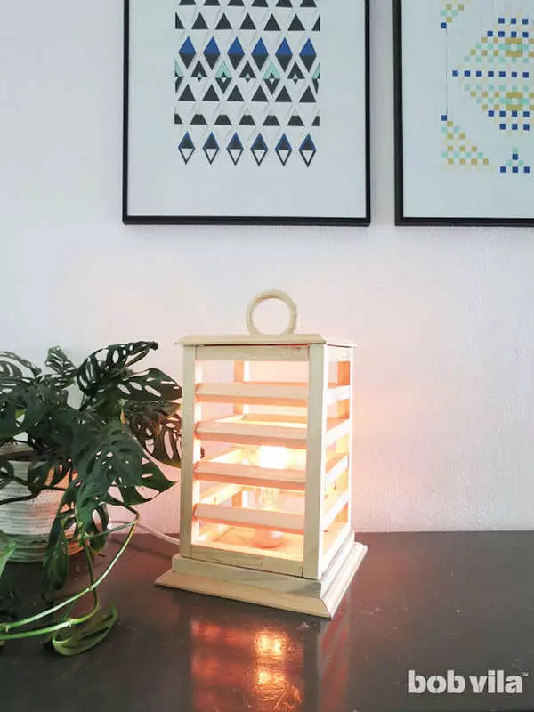 Lantern elektrika DIY