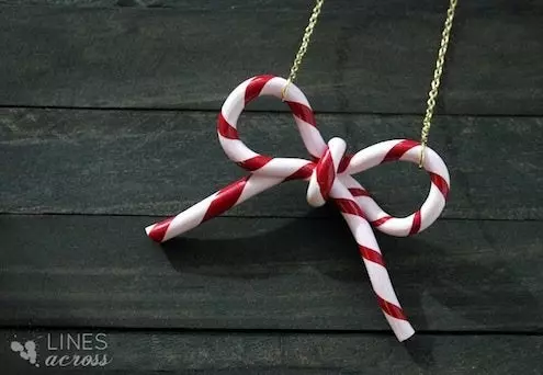 เครื่องประดับ DIY Candy Cane