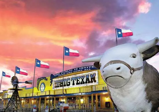 The Big Texan din Amarillo, TX