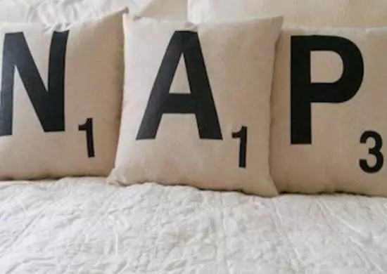 Pillows Scrabble