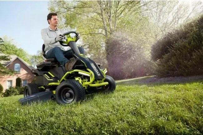 Ang Battery Powered Lawn Mower Option