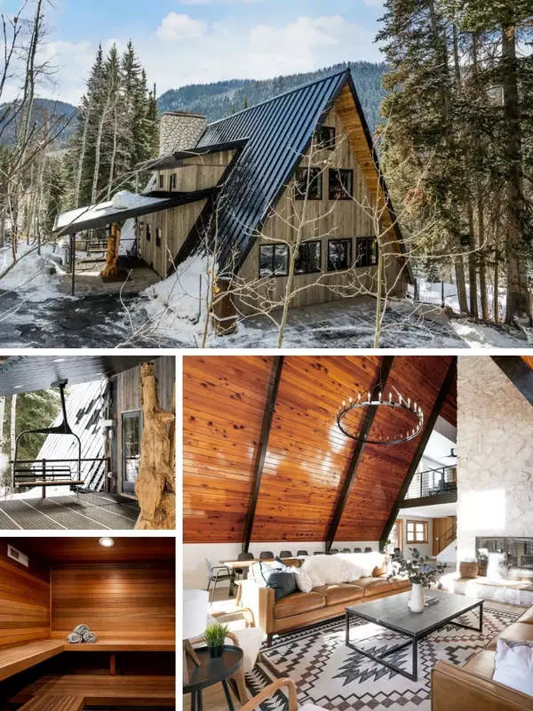 i-frame ski cabin e-salt lake city city utah