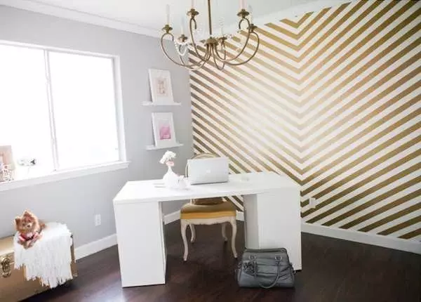 Chevron Painted Wall