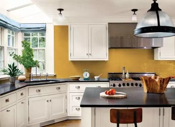 Virtuves krāsu krāsas: Golden Field no PPG