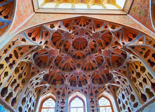 Holo ea 'Mino ea Ali Qapu Palace Isfahan Iran
