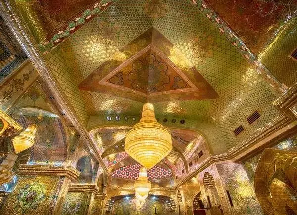 د ایران د شیراز شاه چراغ جومات
