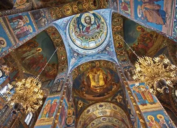Päästja kirik verevalamisel Peterburi Venemaa