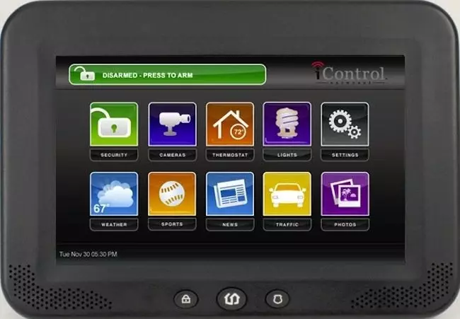 I Control Open Home Software Control Panel