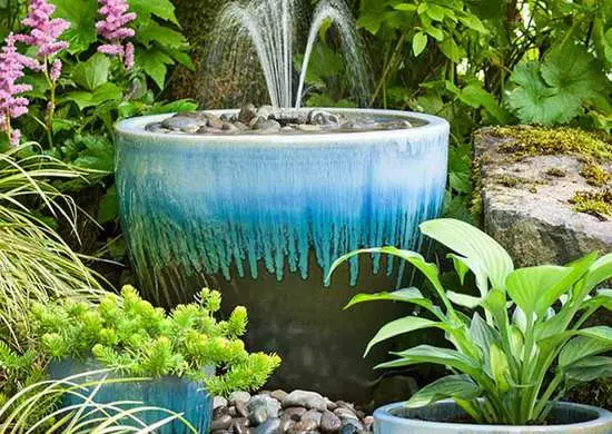 DIY Planter Fountain