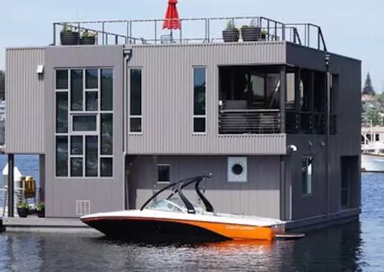 Industrial Floating Home