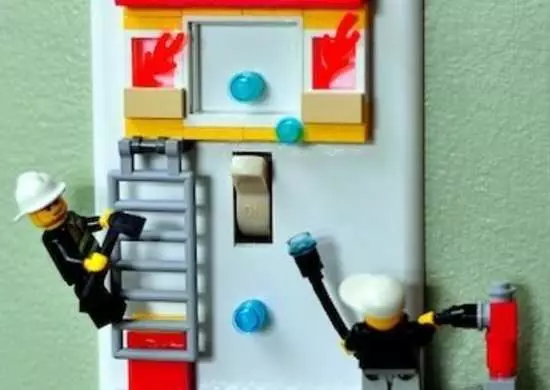 Lego omskifterplade