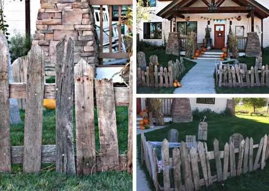 Halloween Graveyard από Pallet Wood