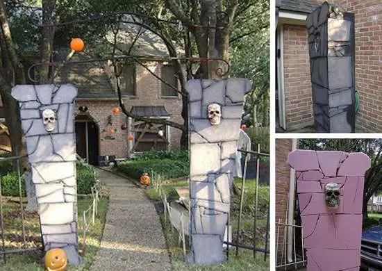 Halloween Cemetery Gate