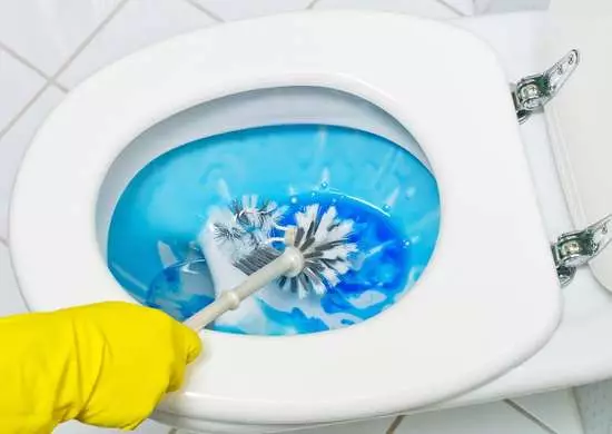 Hoe maak je een toilet schoon?