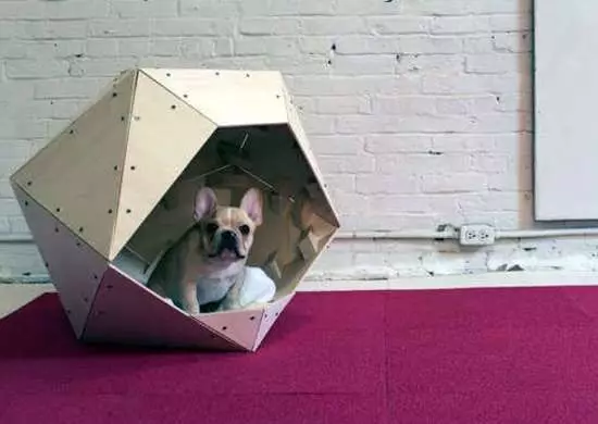 casa de perro de bricolaje