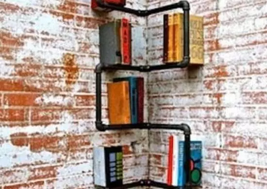 Pipe Bookcase