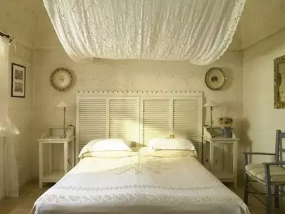 Repurpose Shutters - headboard