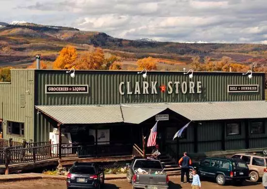 Trgovina Clark v mestu Clark v Koloradu