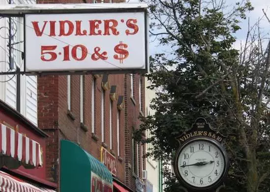 Vidler’s 5 and 10 in East Aurora, New York