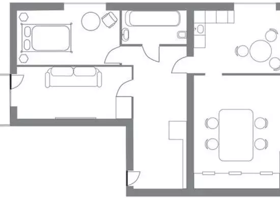 Old House Open Floor Plan