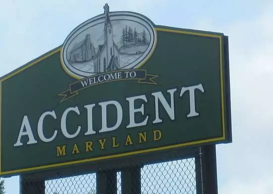 Nesreča, Maryland