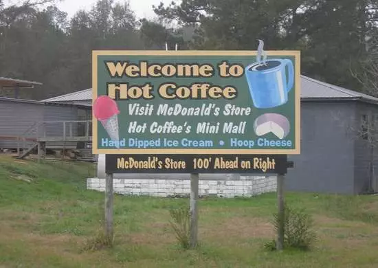 Cafea fierbinte, Mississippi
