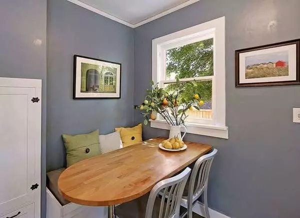 Breakfast Nook mei Butcher Block