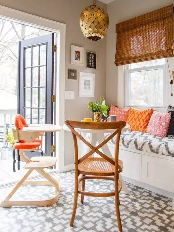 Pattern Breakfast Nook