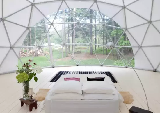 Геодезический купол на Airbnb