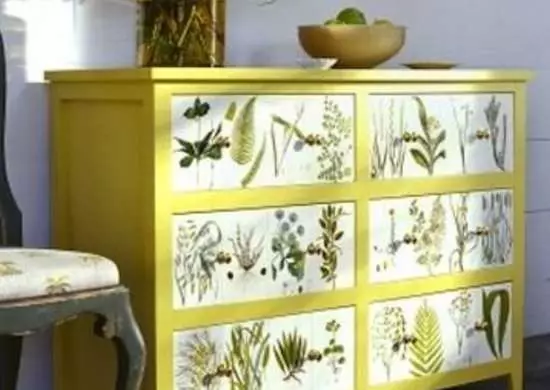 Decoupage Dresser