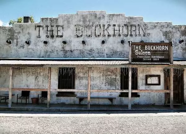 Buckhorn Saloon v Pinos Altos, Nové Mexiko