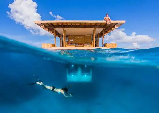 Underwater Hotel Room