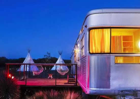 Glamping Teksasa