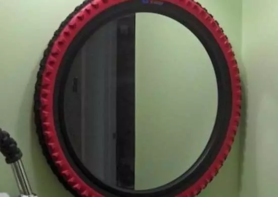 Bike Tire Mirror