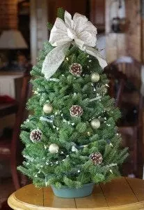 I-Table Top Christmas Tree evela e-Brookstone