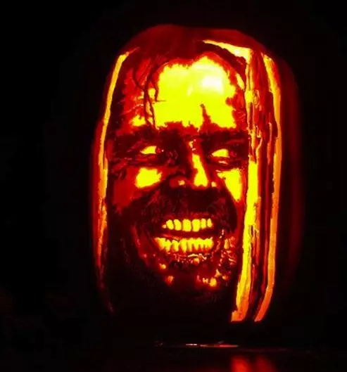Pumpkin Portrait Jack Nicholson