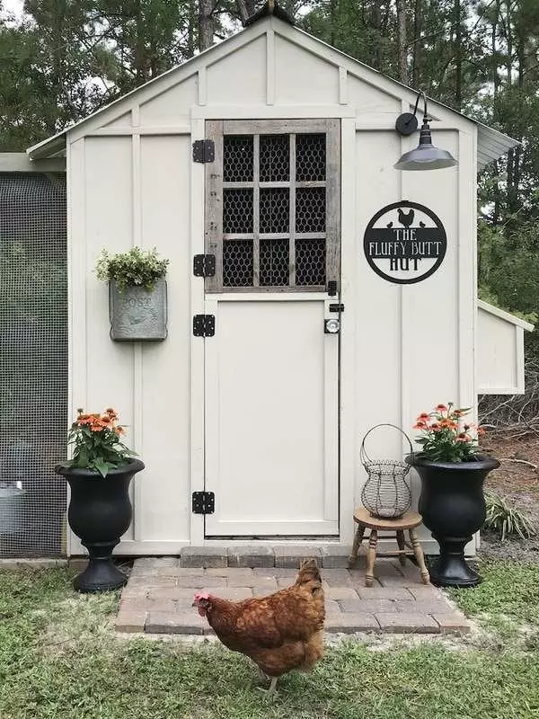Shabby Chic Chicken Coop
