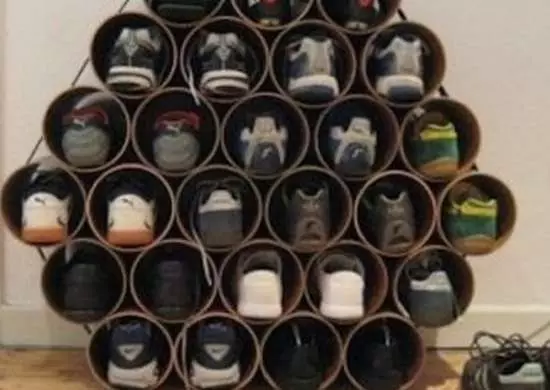 DIY Shoe Rack