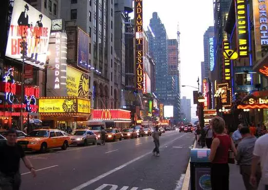 Modern Day Broadway - New York, NY
