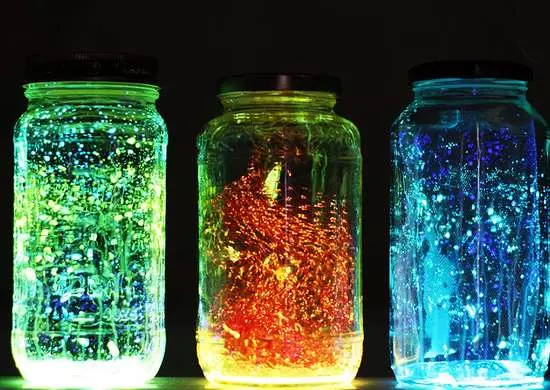 Glow in the Dark Jars