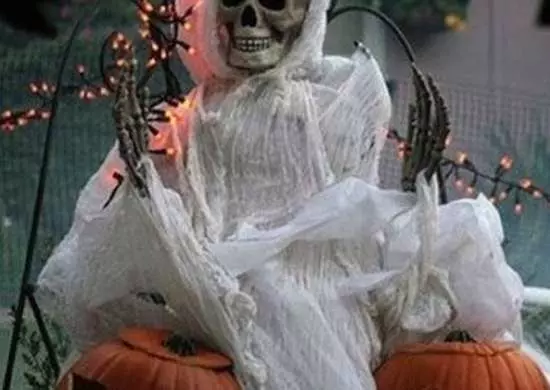 esqueleto de halloween