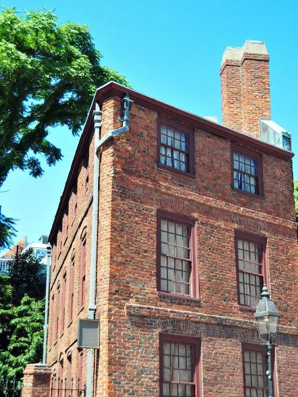 Das Pierce-Hichborn-Haus in Boston, Massachusetts