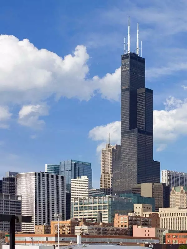 The Willis Tower di Chicago, Illionis