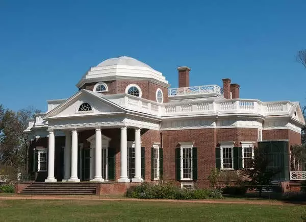 Monticello in Charlottesville, Virginia