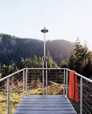 Outdoor Showers: De nije tagonklike lúkse