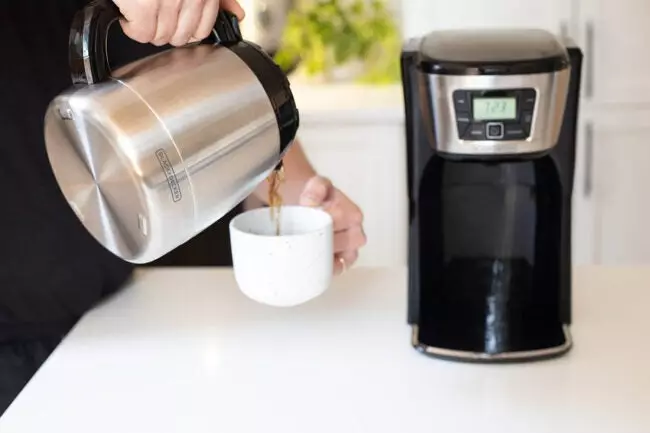 BLACK+DECKER Kahve Makinesi 7 Saat Sonra Sıcak Kahve